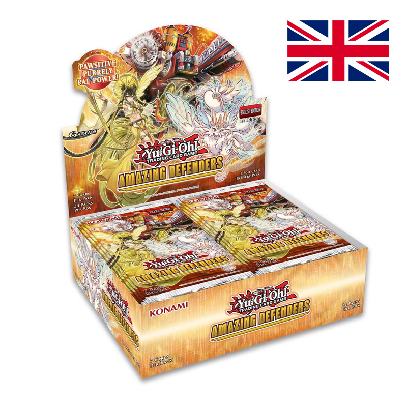 Yu-Gi-Oh! Amazing Defenders Booster Display (EN) – Divine Cards
